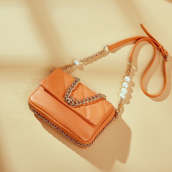 Bags | New Leather Chain Bag | Poshmark